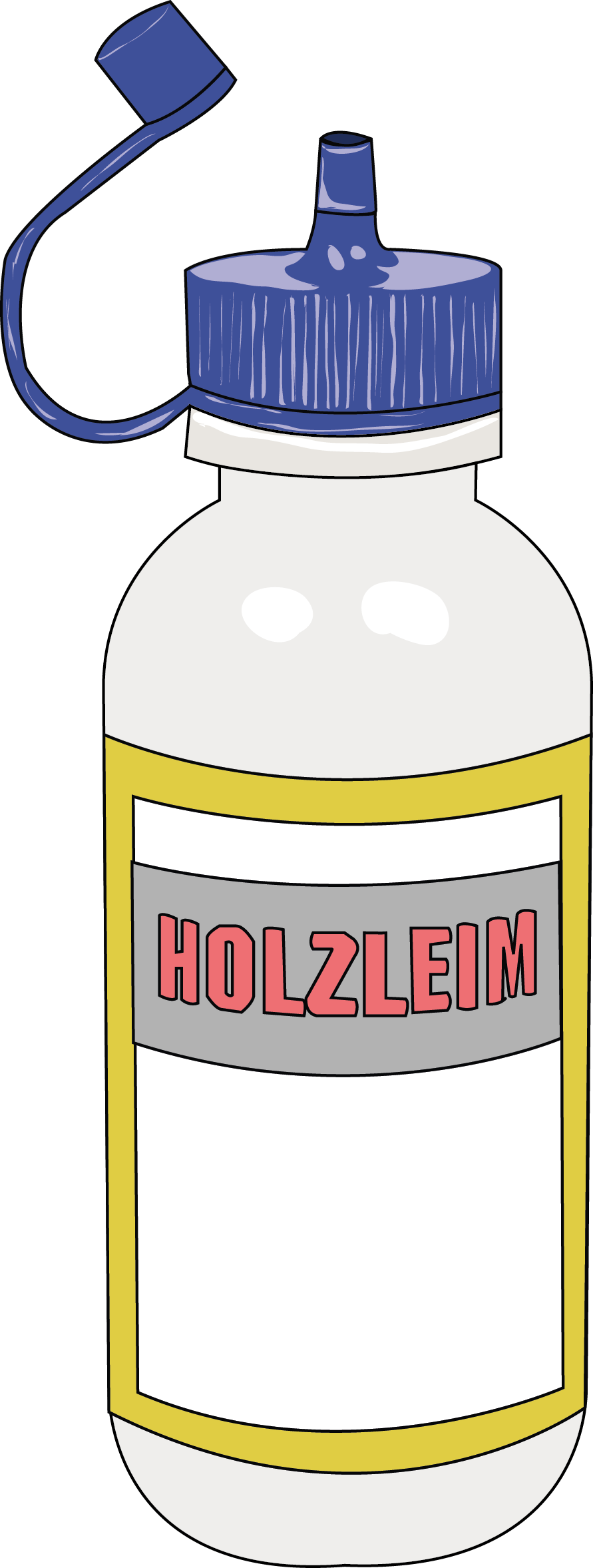 Leim (Weißleim) – Der Kinderwerkblog